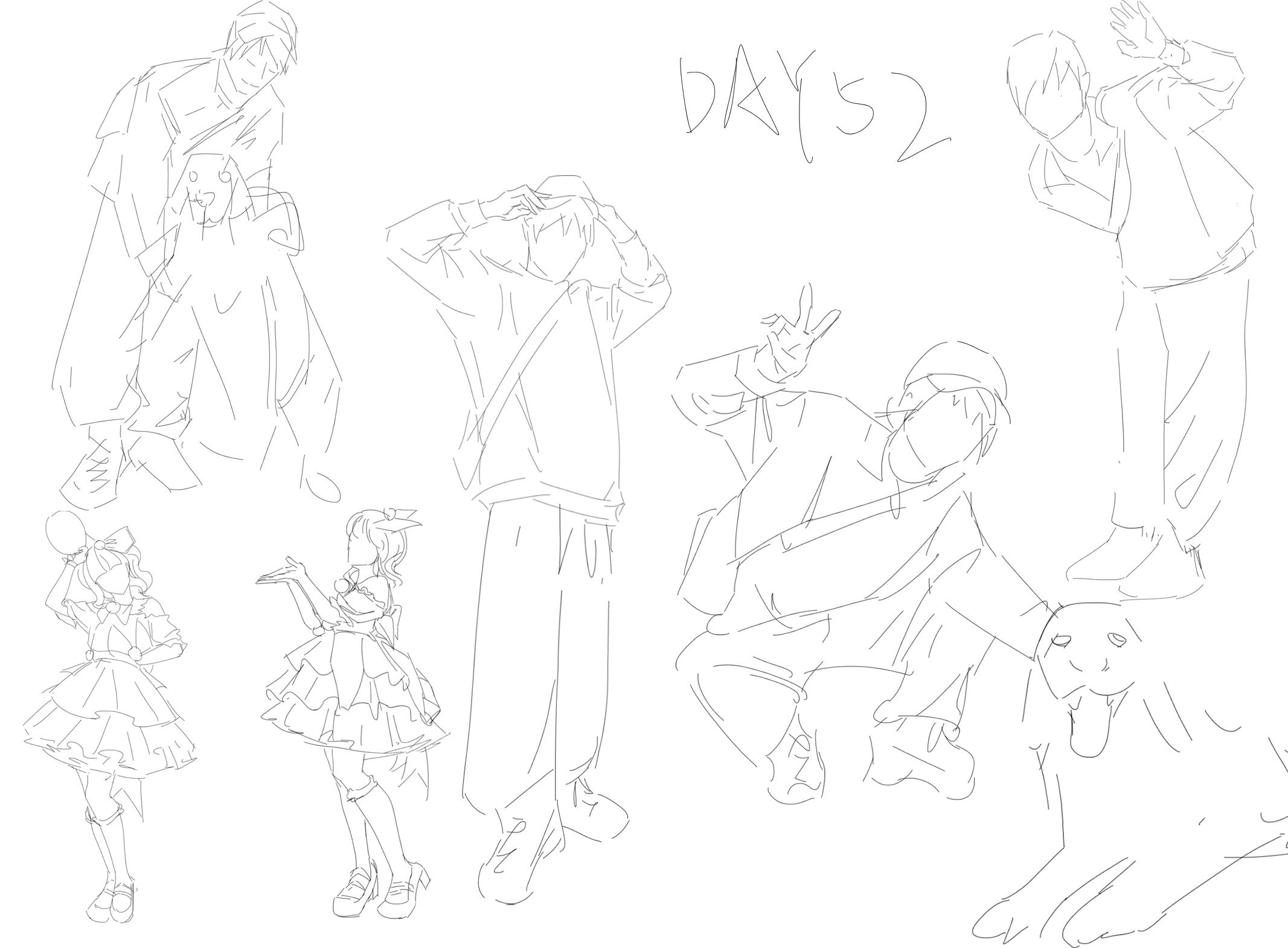 #速写60天挑战赛# day52@速写班长 _不可食性芒硝-站酷ZCOOL