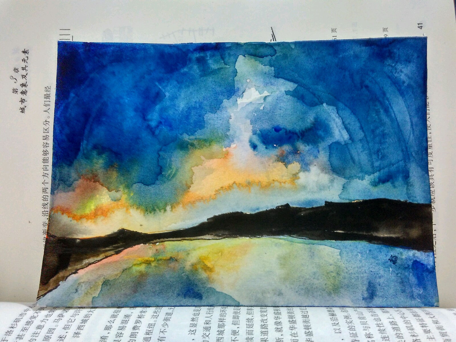 newbie watercolor _HarveyJZY-站酷ZCOOL