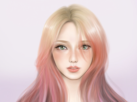 渐变发色_Zora_lmh-站酷ZCOOL