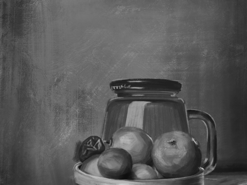 静物练习_MoonBird_Chen-站酷ZCOOL