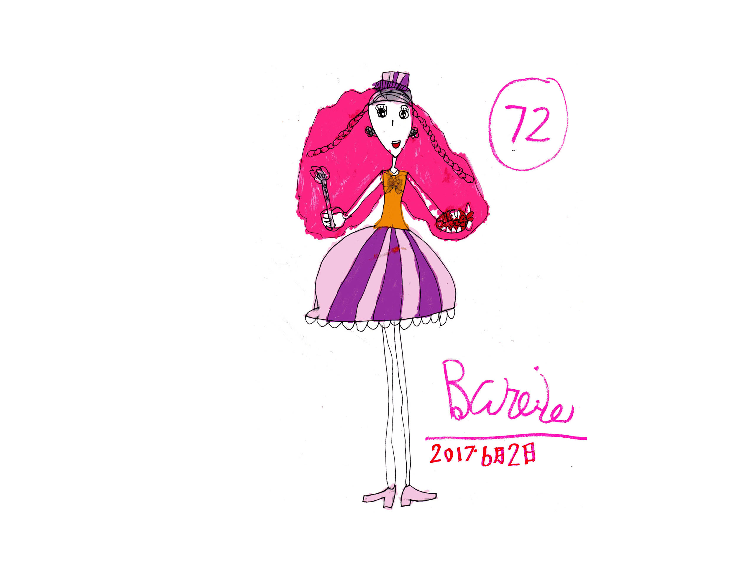 芭比一百系列（72）_芭比姗-站酷ZCOOL