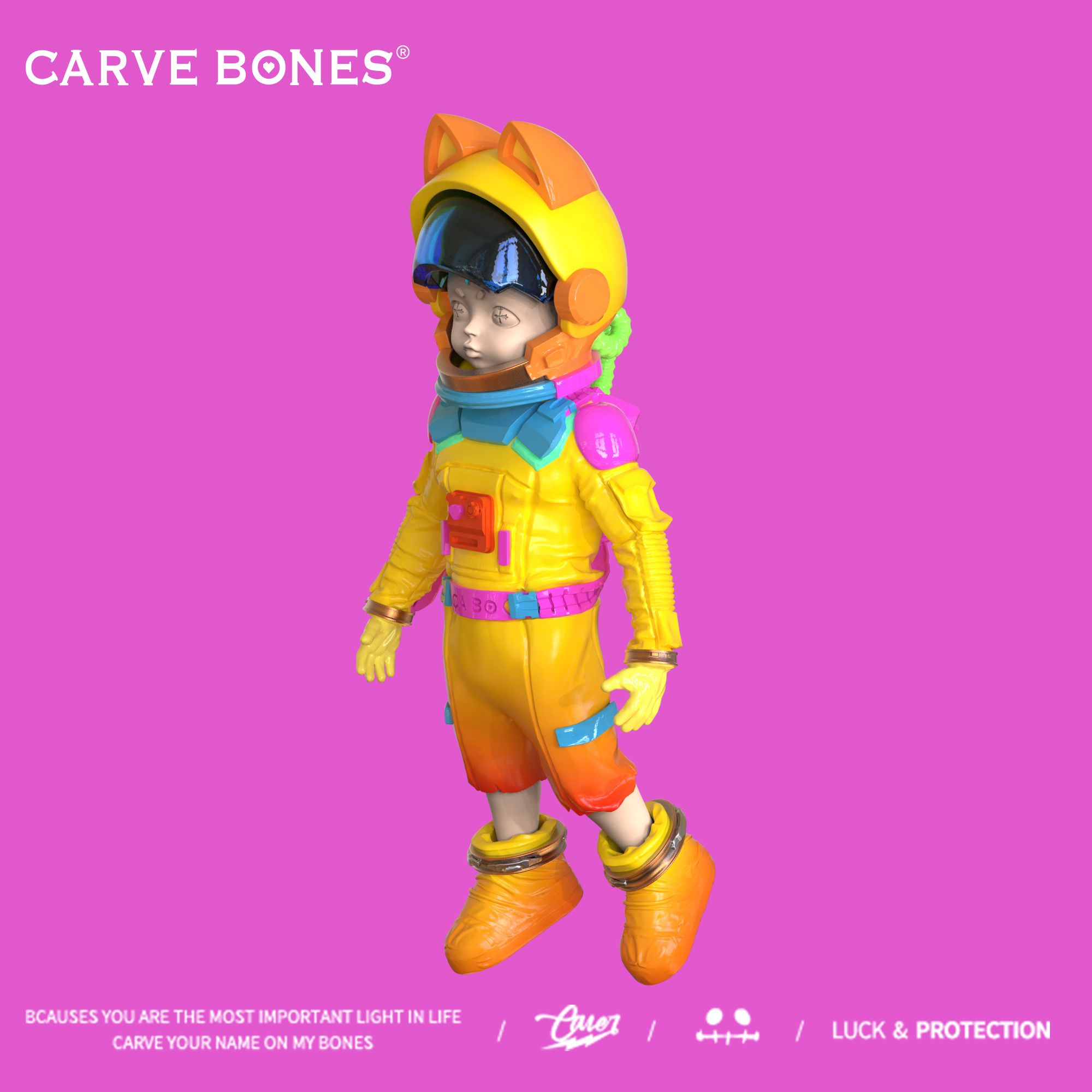 CARVE BONES精灵天使 BOBO_朱博宇-站酷ZCOOL