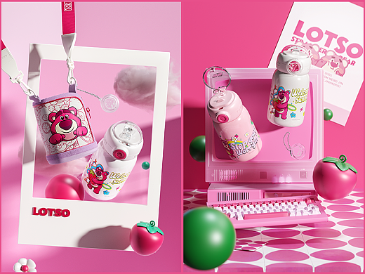 草莓熊渲染分享_叁伍事-站酷ZCOOL