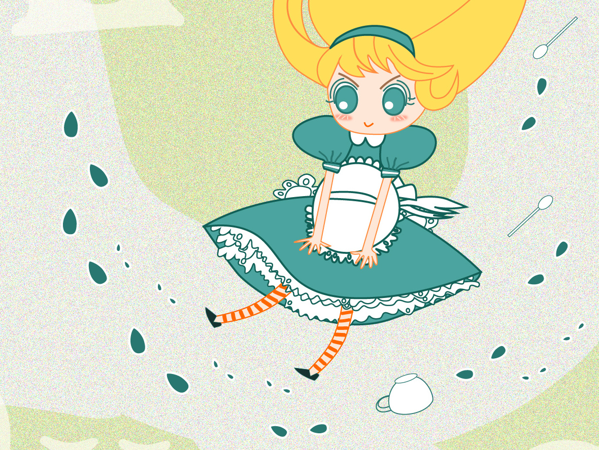 小插画练习（三）喜欢的动画片哇_Milu酱不愛芒果-站酷ZCOOL