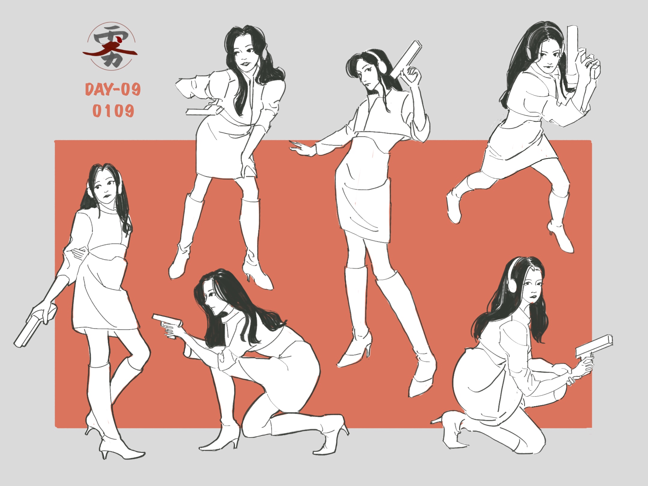 速写60天挑战赛day9_雾55-站酷ZCOOL