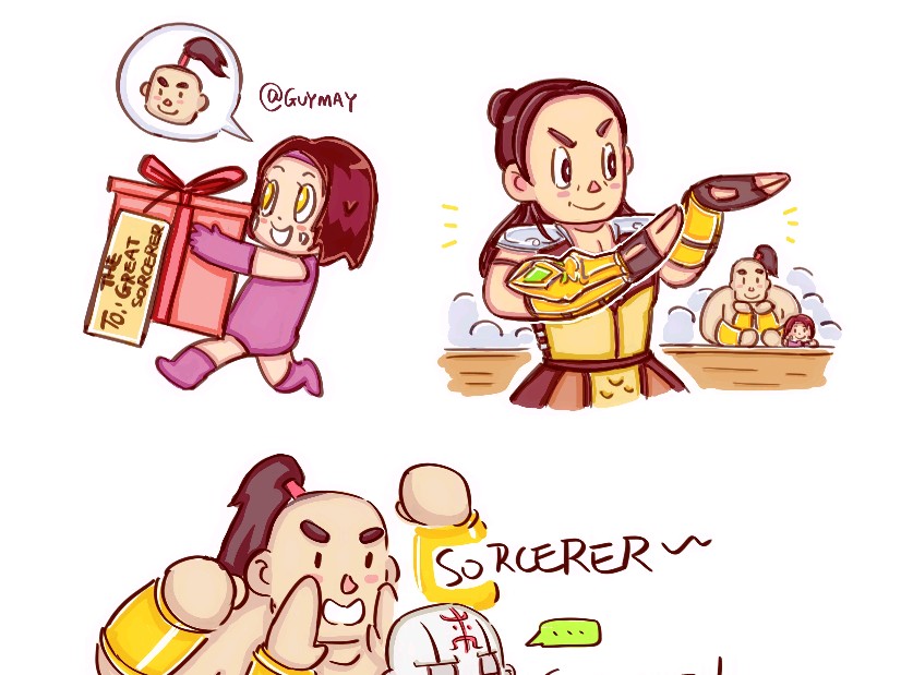 真人快打 尚宗 goro 美莲娜 拳痴_Guymay-站酷ZCOOL