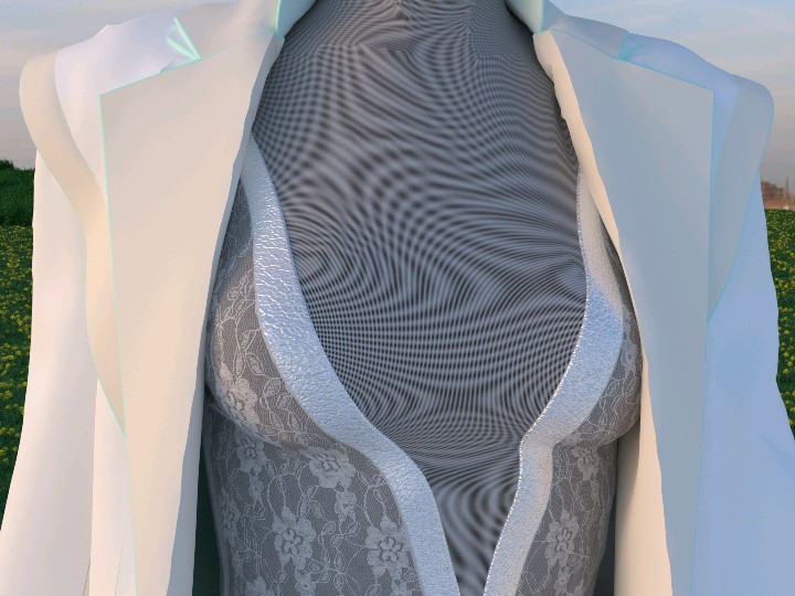 《DISTANCE》c4d，oc渲染器出图/CLO布料解算。_李想CLO3D-站酷ZCOOL