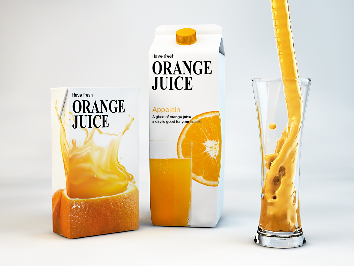 致我最爱的橙汁_Kavin_Mai-站酷ZCOOL