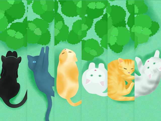 文艺喵的薄荷草乐园_Alves_Chen-站酷ZCOOL