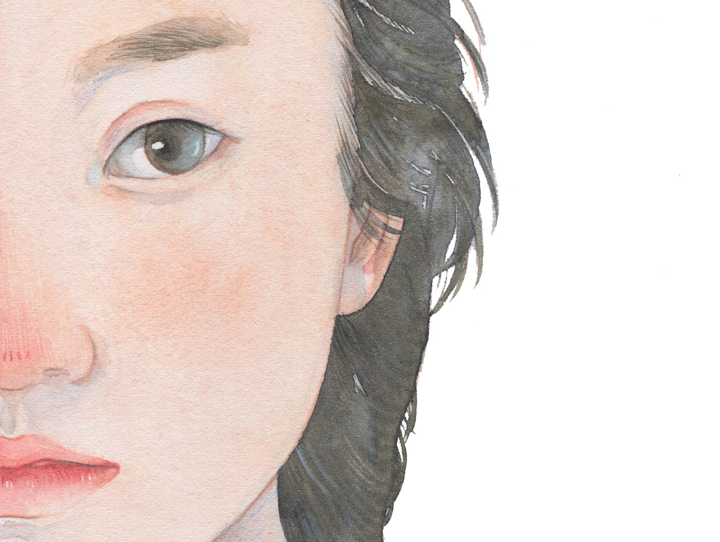 Ran 画画我的女朋友_李四饺SIJIAO-站酷ZCOOL