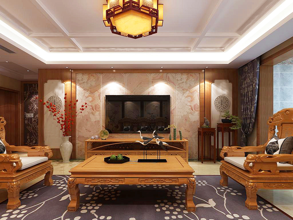 【奥北公元】-171㎡四室两厅-中式_金舍壹壹-站酷ZCOOL