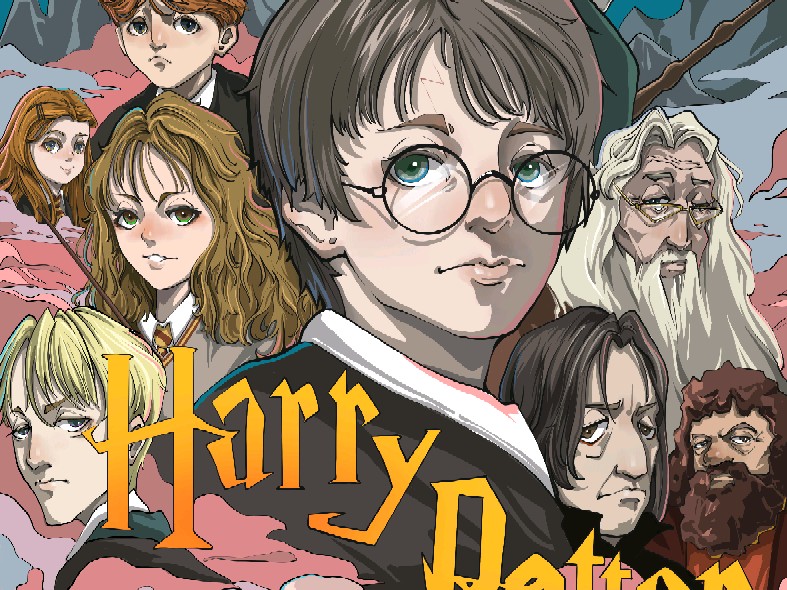 画一张哈利波特海报_尘子chenz-站酷ZCOOL