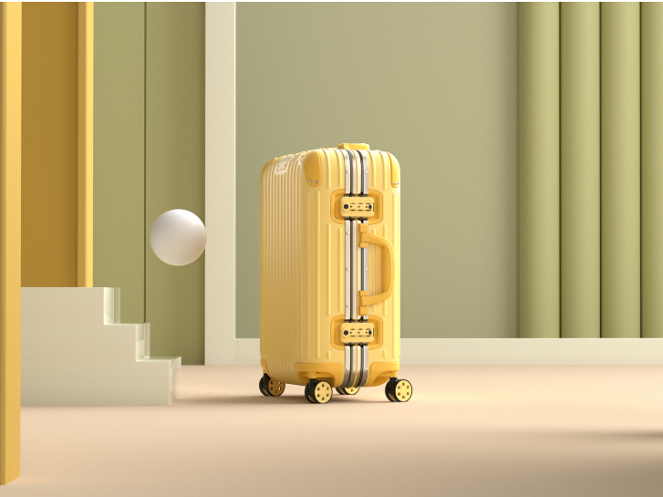 旅行箱C4D/AE动画_凯歌1996-站酷ZCOOL