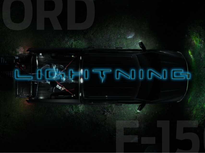 Ford F-150 Lightning Black mode_PixelFox-站酷ZCOOL