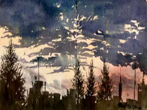 天空·光_JenriZ-站酷ZCOOL