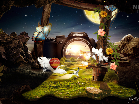 相机海报_cookie饼-站酷ZCOOL