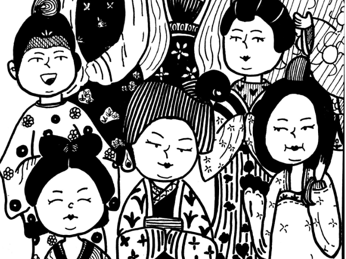 古风人物叠叠乐_Ronachen-站酷ZCOOL