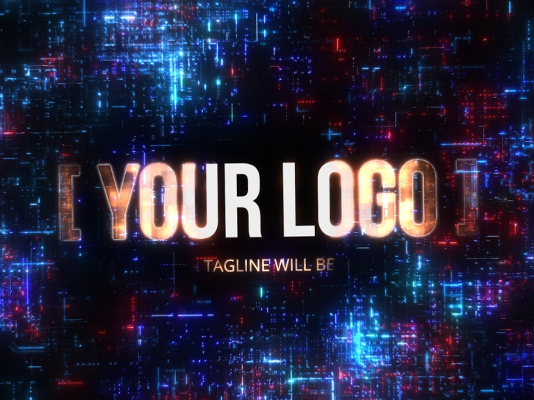 PR模板 | LOGO标识演绎粒子魔幻科技游戏节目开场_猿文件网官方账号-站酷ZCOOL