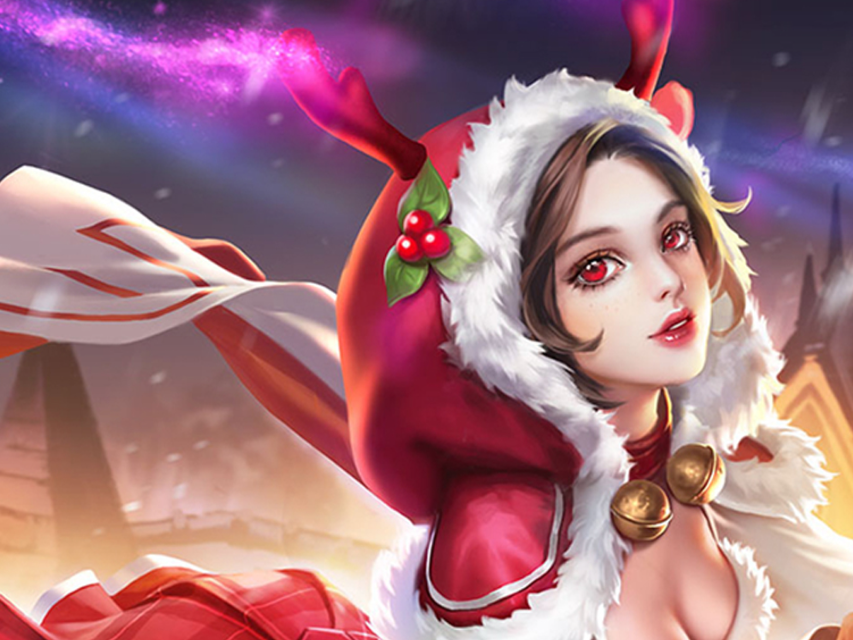 3dmax-【王者荣耀 】圣诞恋歌貂蝉模型制作教程。_Alan安澜-站酷ZCOOL