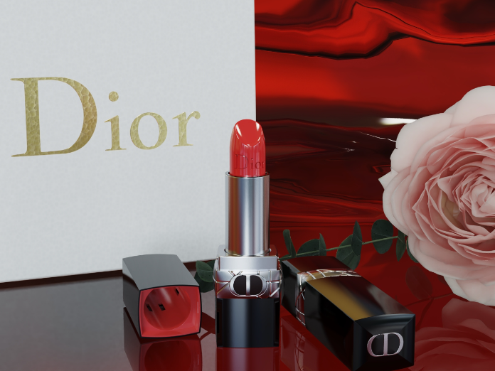 Dior口红——渲染练习_熊和鱼掌-站酷ZCOOL