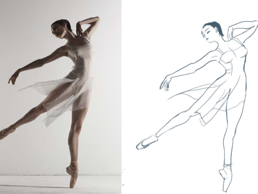 30天速写打卡01_JoanandW-站酷ZCOOL