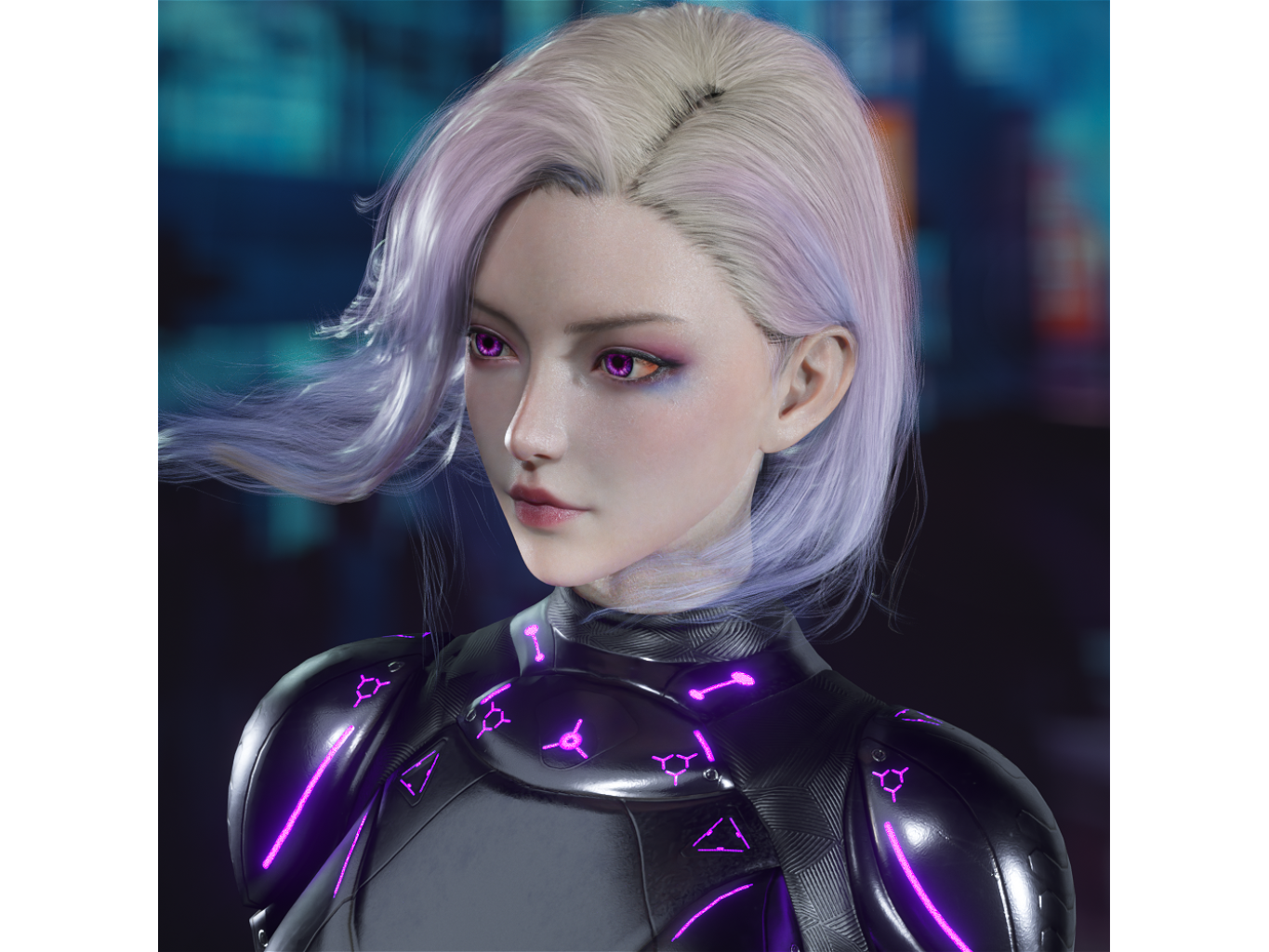 元宇宙NFT虚拟数字人Angelo_蜘蛛zzzz-站酷ZCOOL