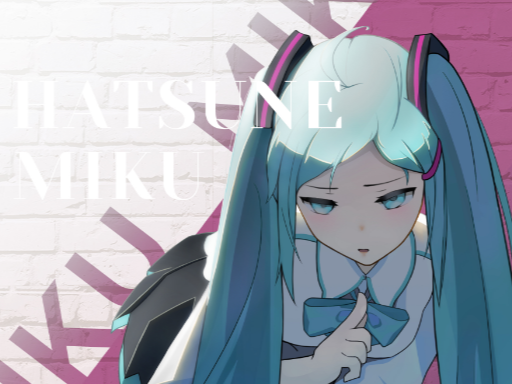 【同人】Miku_有着春天的咸鱼-站酷ZCOOL