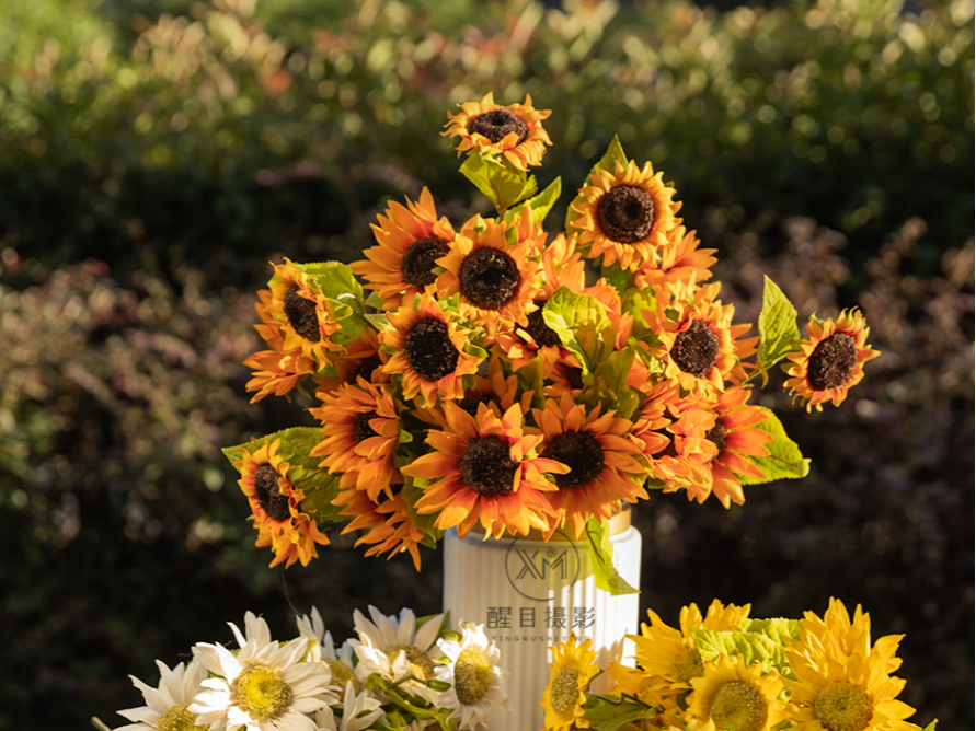 向日葵仿真花_叮叮当ss-站酷ZCOOL