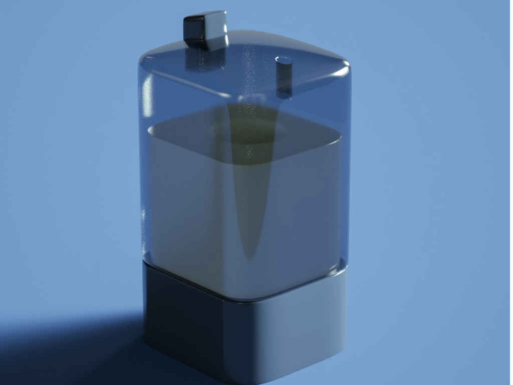 C4D作品练习-牙签盒_愁勤小蜜-站酷ZCOOL