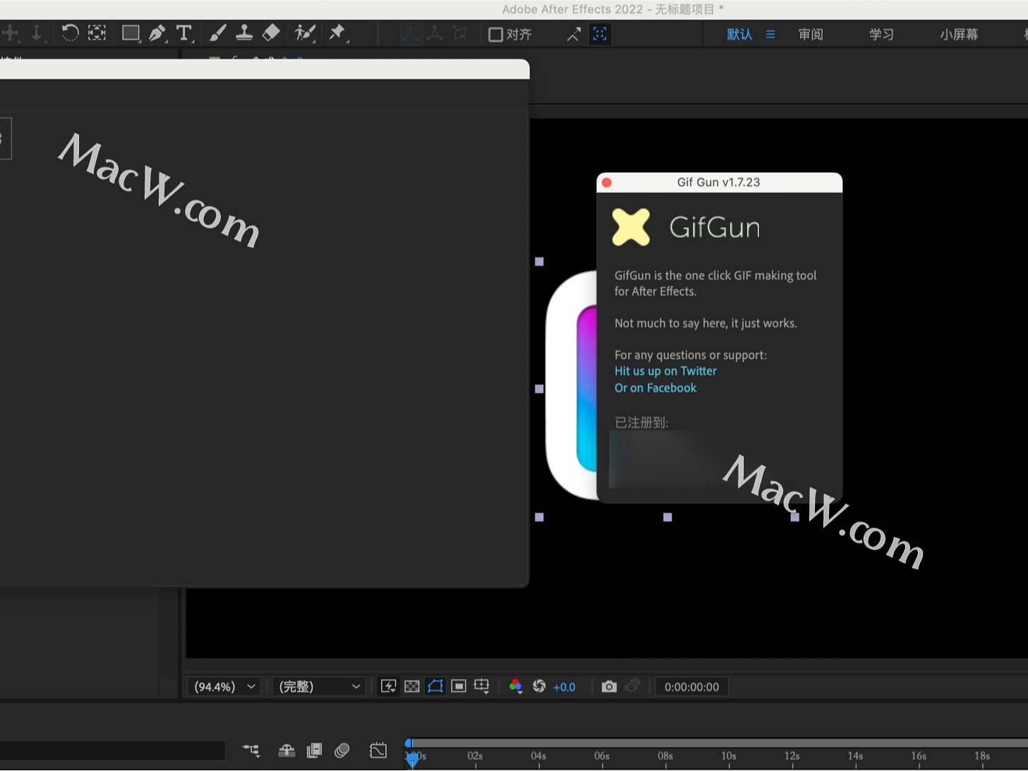 GifGun for Mac(快速输出GIF动图格式AE插件)_Mac小美人儿-站酷ZCOOL