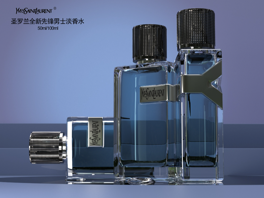 C4D香水作品_Z586861934-站酷ZCOOL