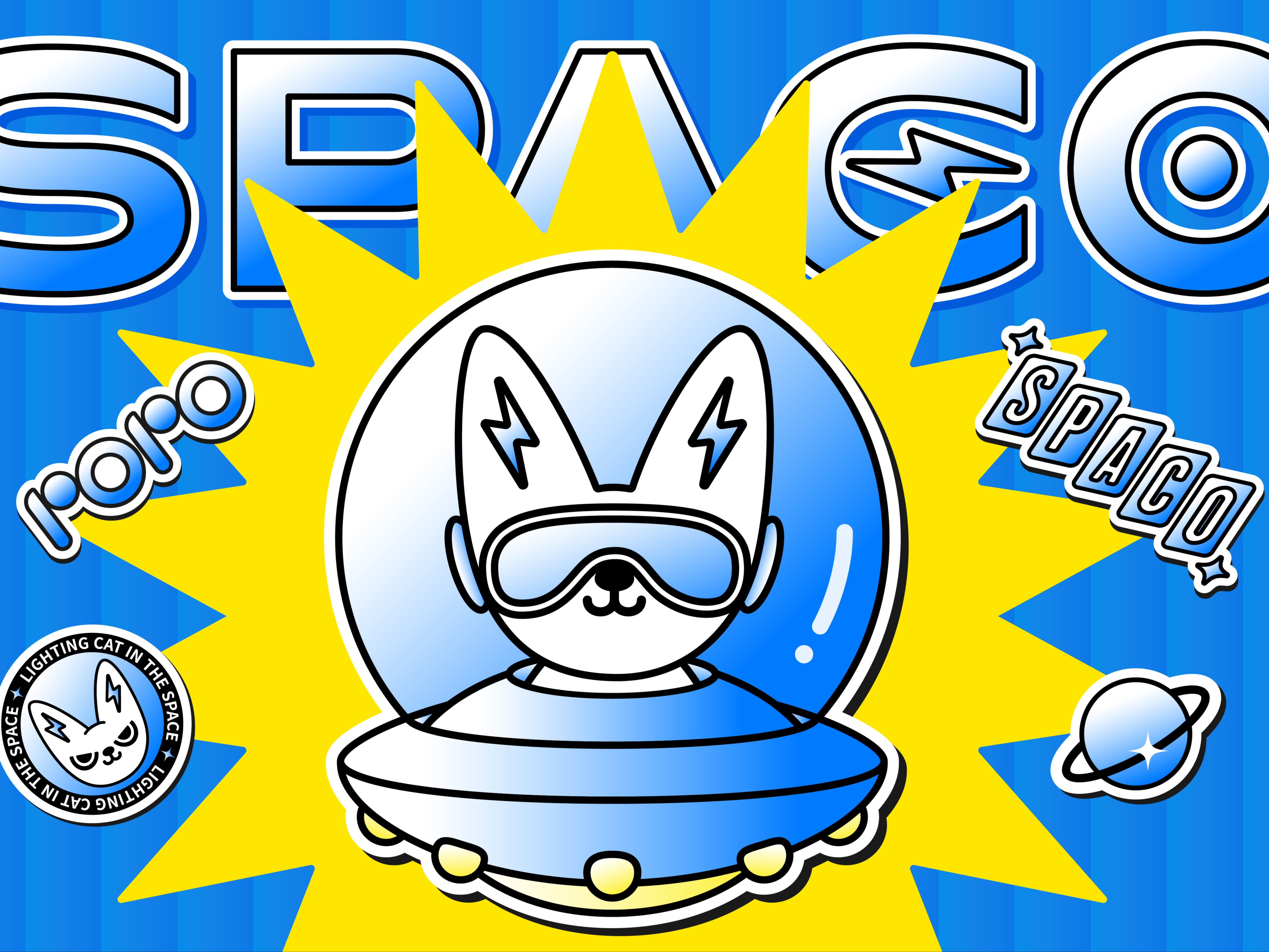 [SPACO/斯帕克] | 原创IP形象设计 BY POPO_POPO_design-站酷ZCOOL