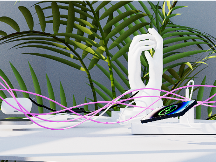 三维视频-多合一无线充_Roy_Talk-站酷ZCOOL