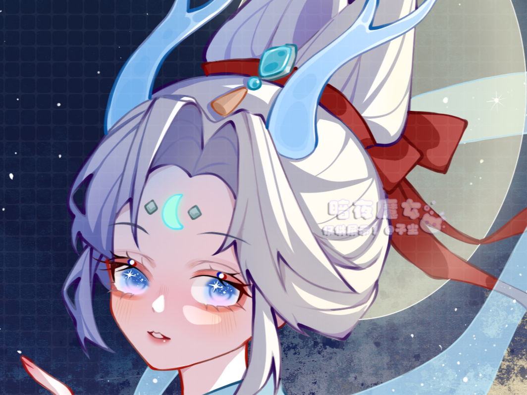 光遇龙女_画画的子尘-站酷ZCOOL