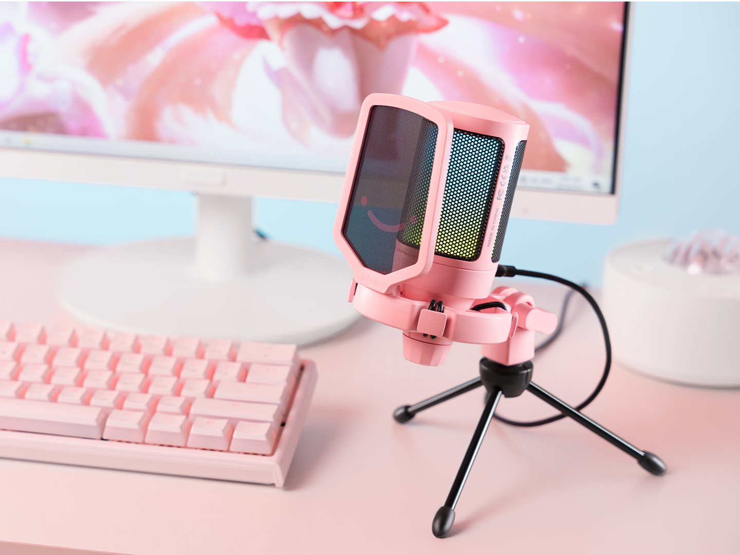 AMPLIGAME FIFINE A6V GAMING MICROPHONE _0满天星0-站酷ZCOOL