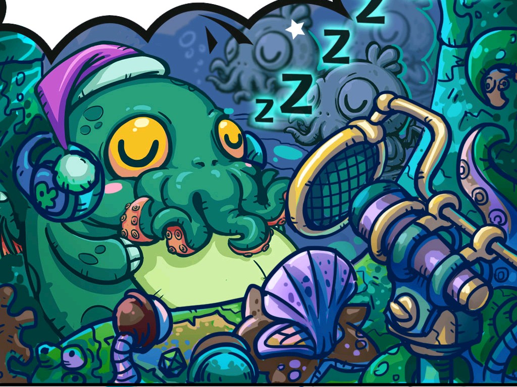 《克苏鲁趣闻录》第5话 拉莱耶广播_Booker名状-站酷ZCOOL