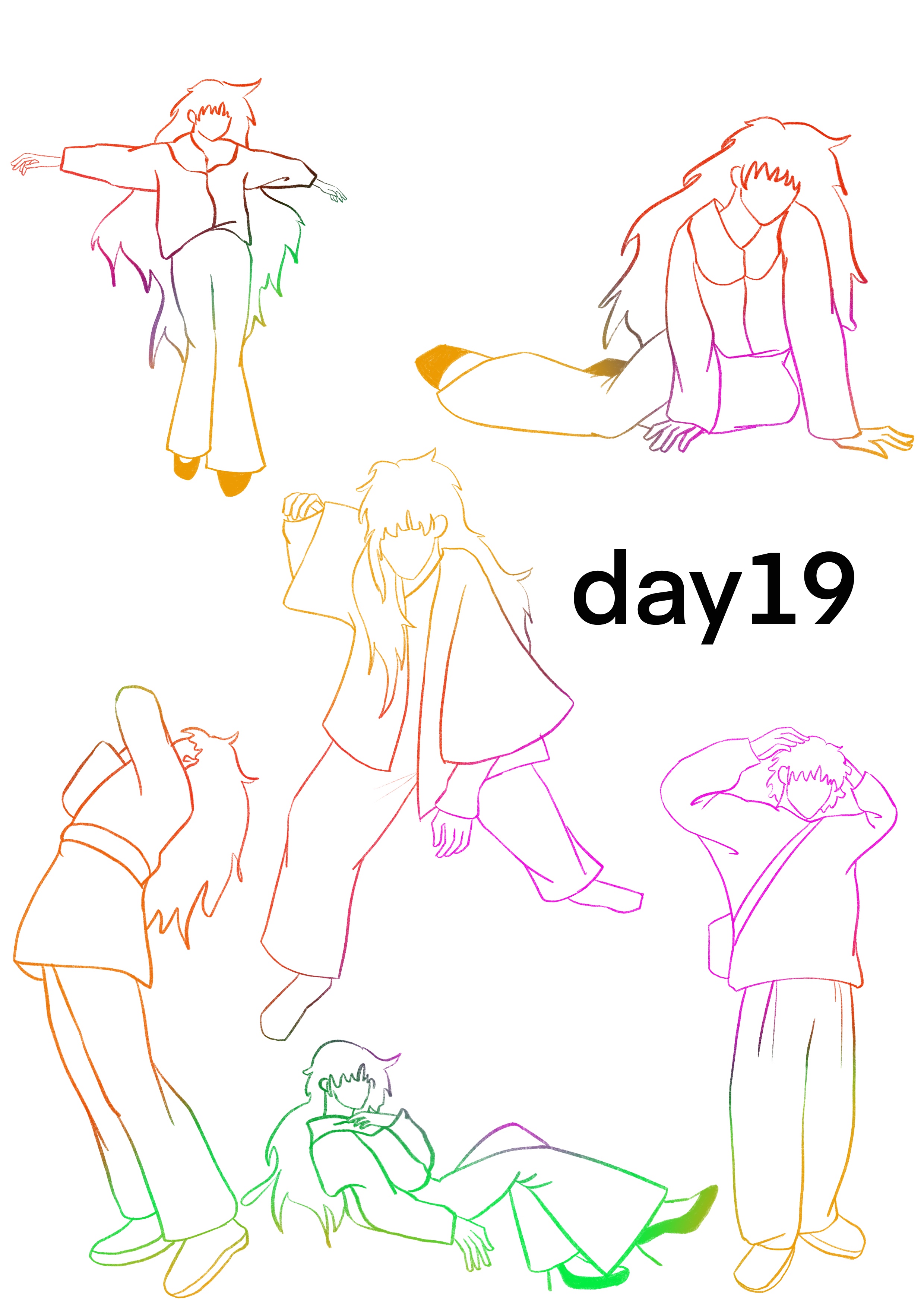 #速写60天挑战赛#day19@速写班长_减肥的白菜-站酷ZCOOL