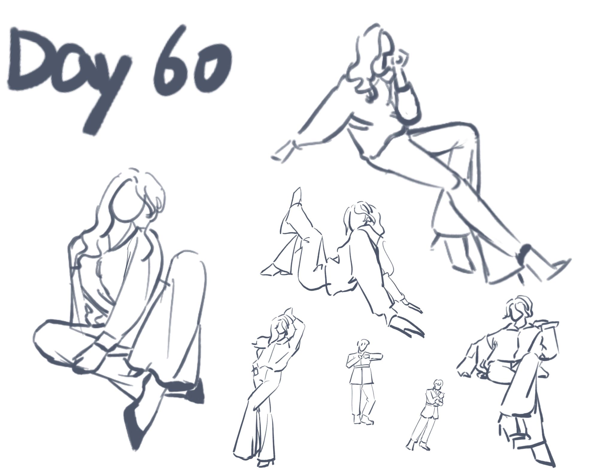 #速写60天挑战赛# Day60@速写班长 _林南安lin-站酷ZCOOL