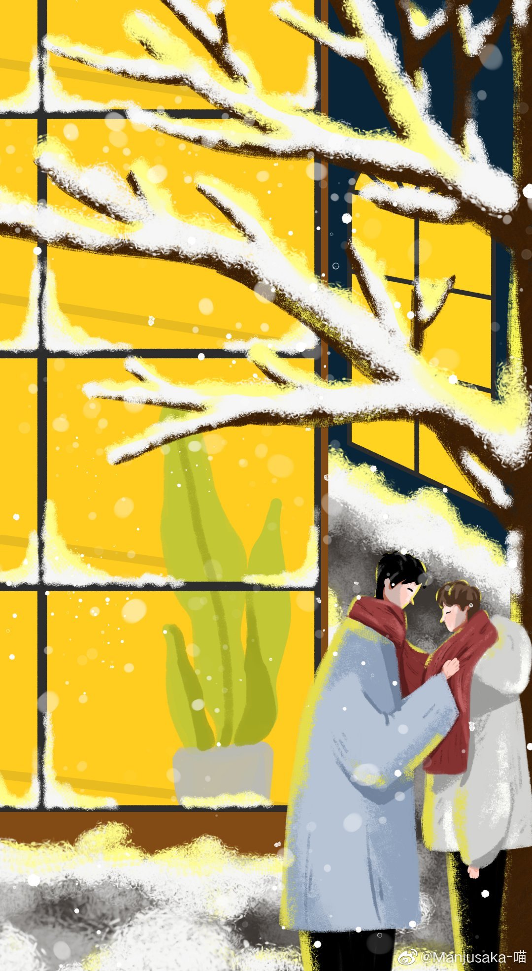 大雪_LuoB萝卜-站酷ZCOOL