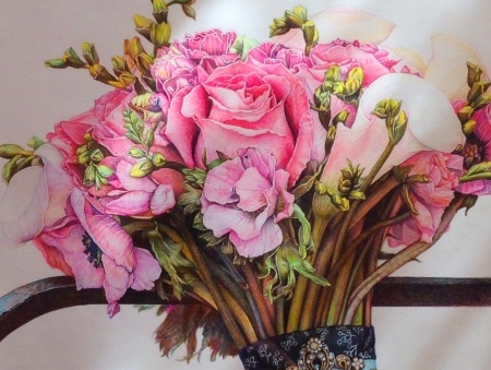 不凋谢的花束_Modest_謙-站酷ZCOOL