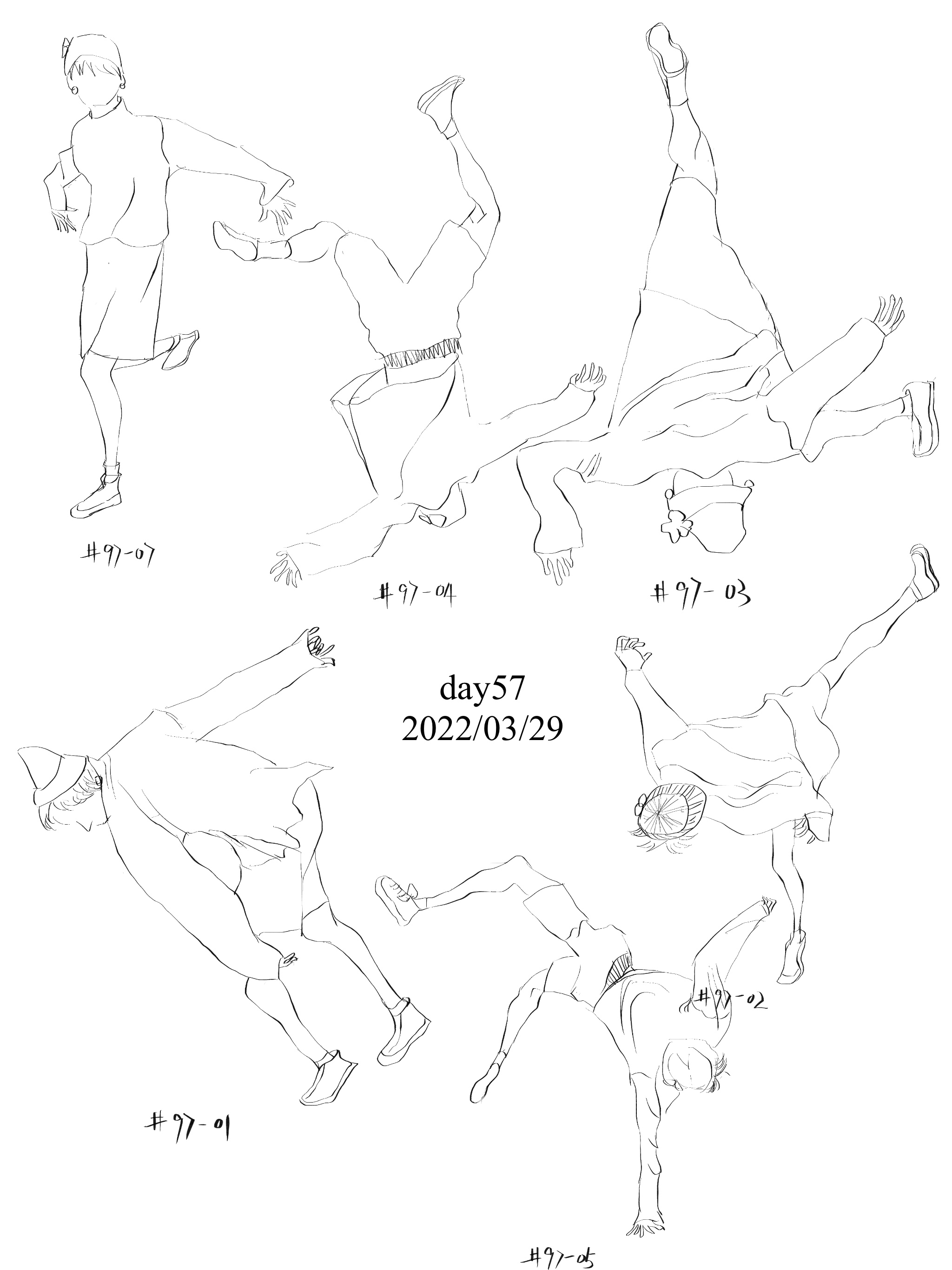 #速写60天挑战赛 #day57@速写班长 _月饮-站酷ZCOOL