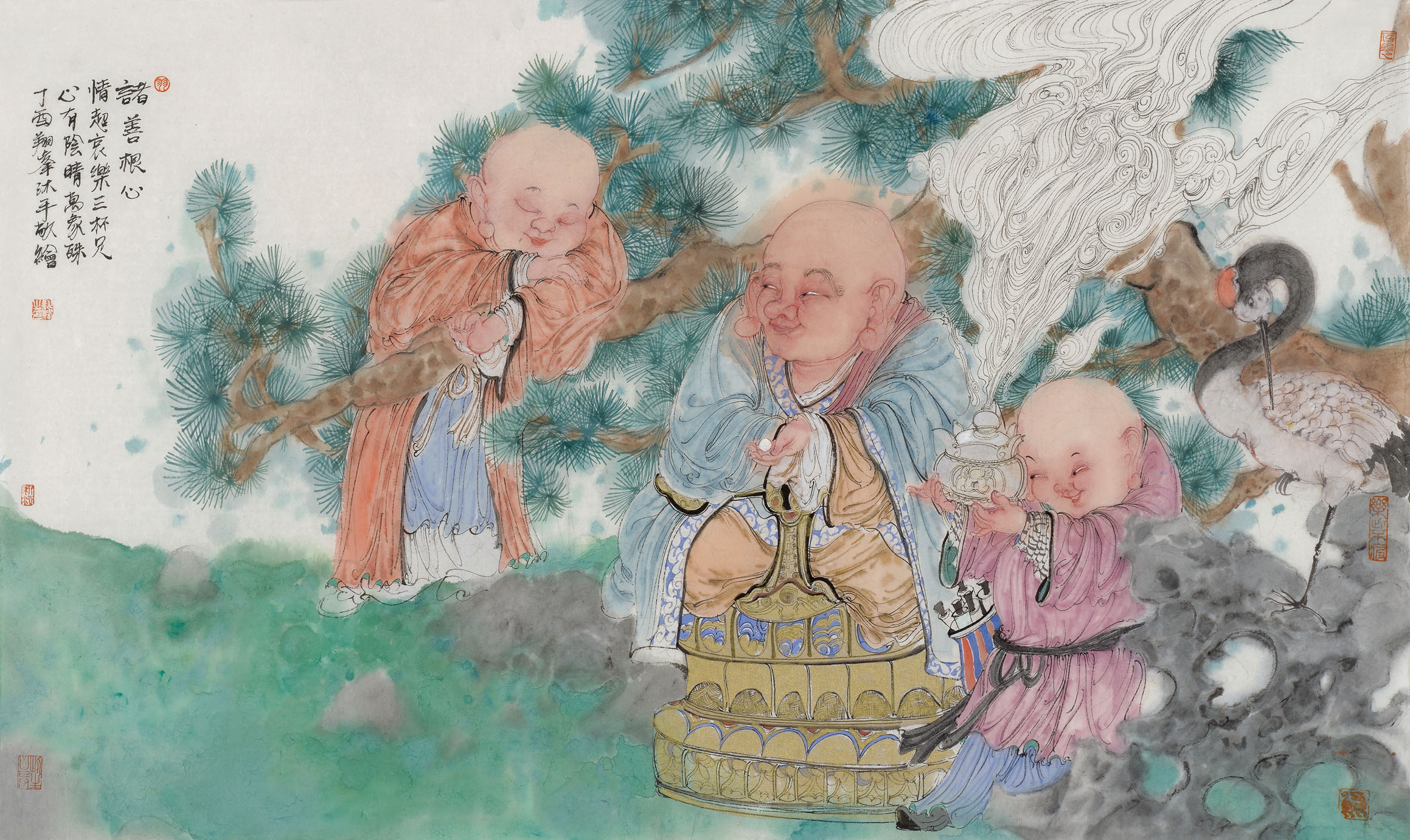 小罗汉_李翔峰羽-站酷ZCOOL