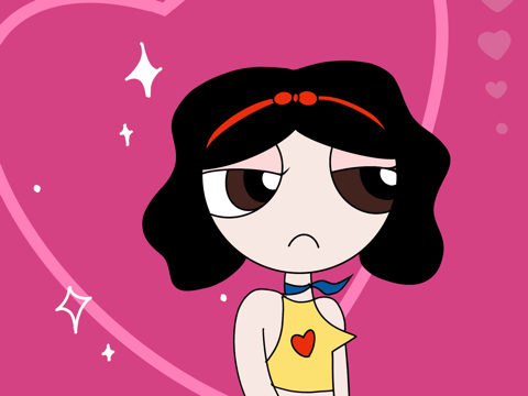 飞天小女警式白雪公主嘻嘻_cherish_Lyj-站酷ZCOOL