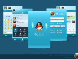 手机QQ2012设计练习_Ren_Ui-站酷ZCOOL