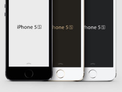 iphone5S 三色 白色 银色 金色 psd分层_追波视觉-站酷ZCOOL