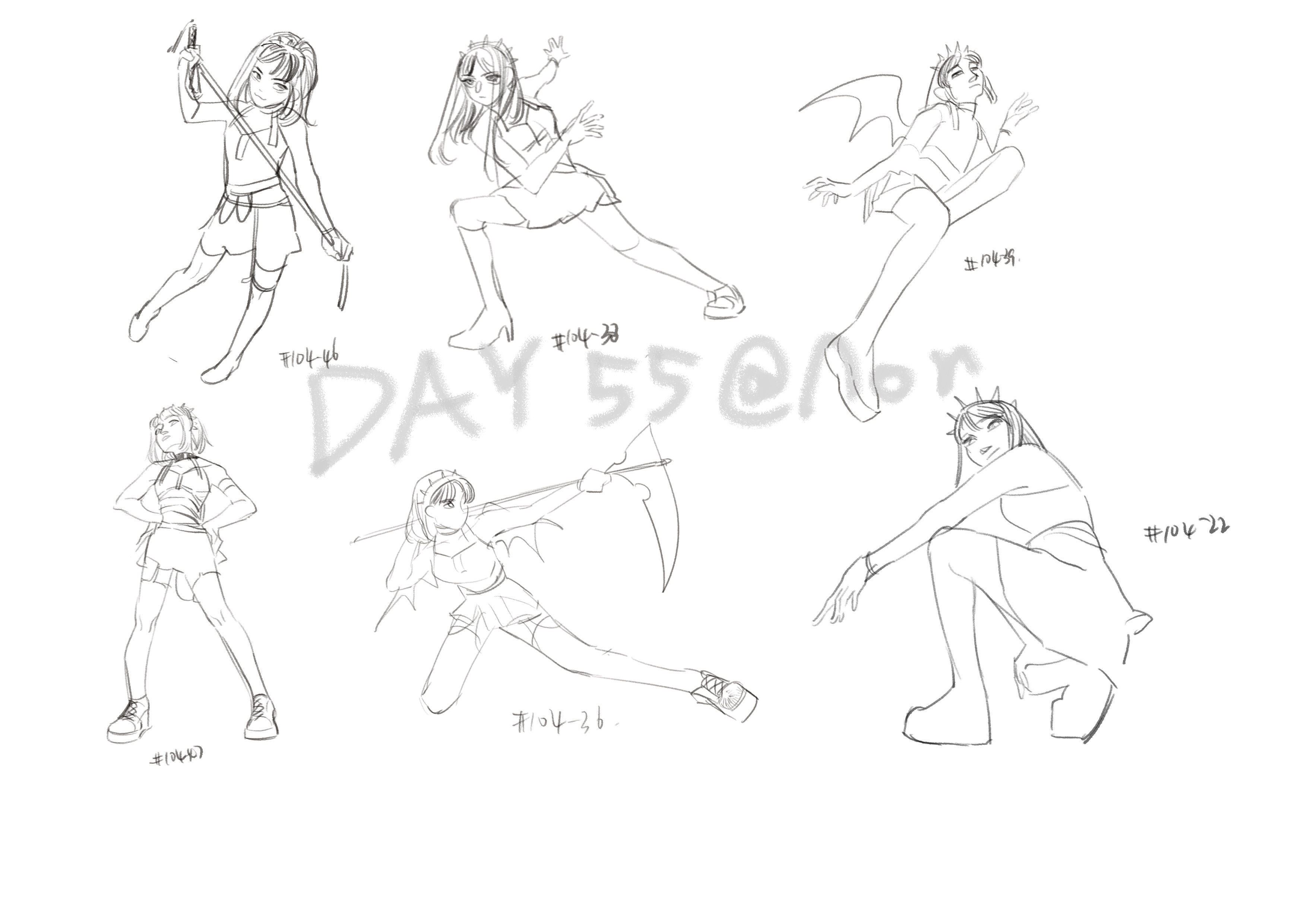 #速写60天挑战赛# day55@速写班长_一条菜鱼-站酷ZCOOL