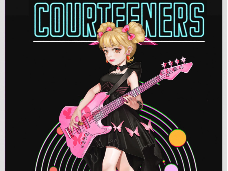 摇滚少女_贝斯手_浅夏_Ping-站酷ZCOOL