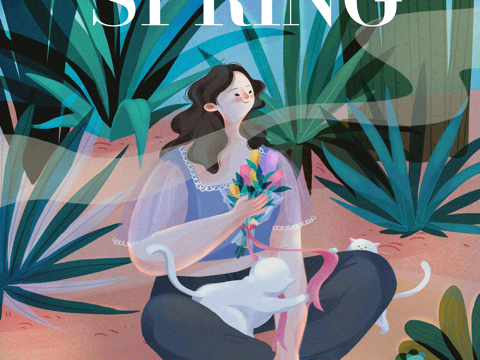 spring _阿雅嘿limengya-站酷ZCOOL