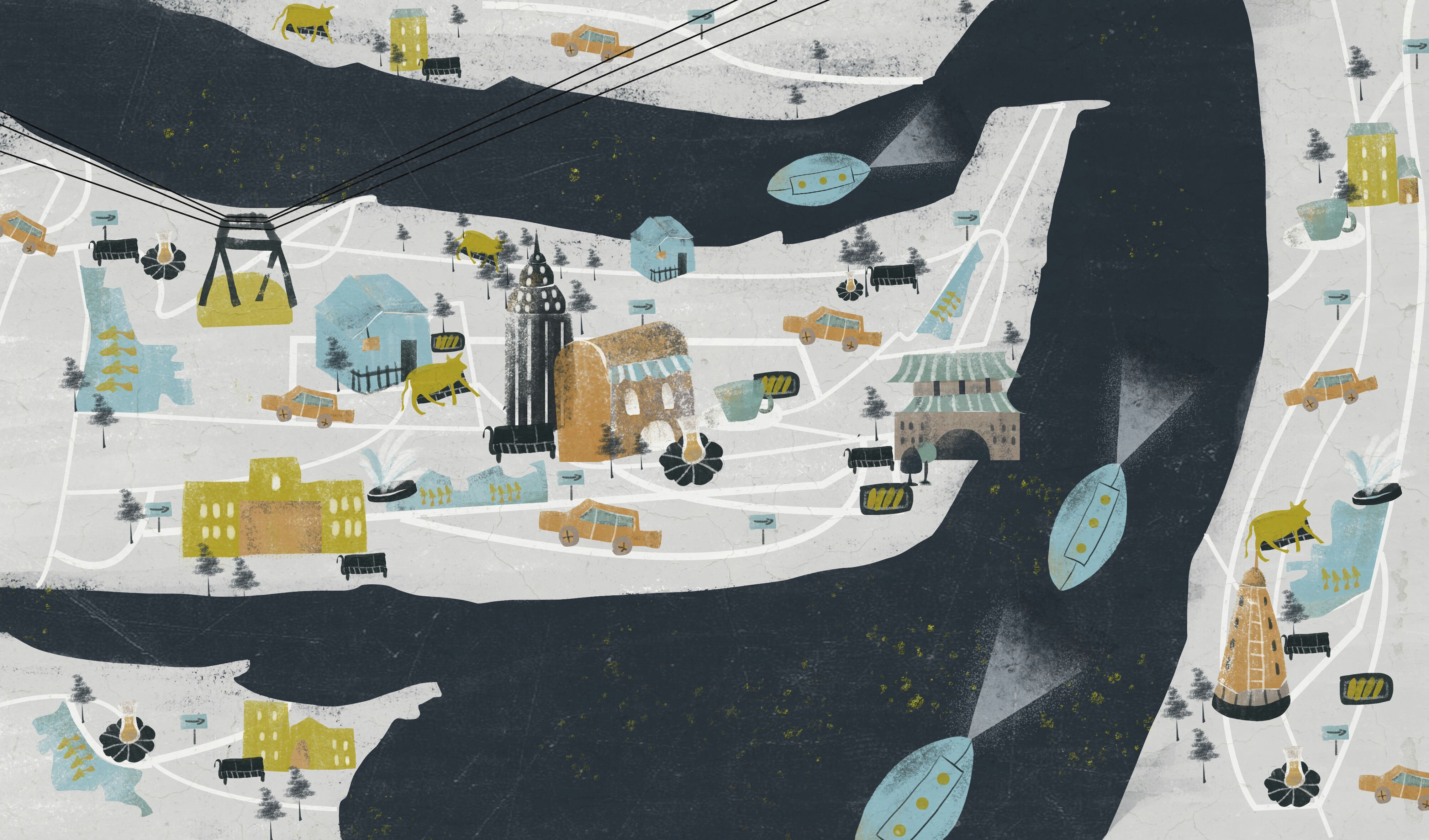 《夜》_茶思YLMF-站酷ZCOOL