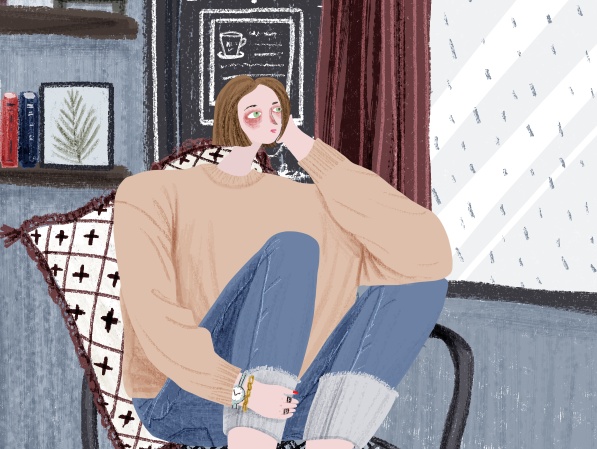 rainy day……愿孤单的人不必永远逞强_sukischan-站酷ZCOOL